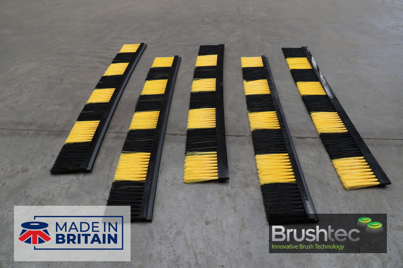 100mm Safety Rail Strip Brush - Brushtec Shop